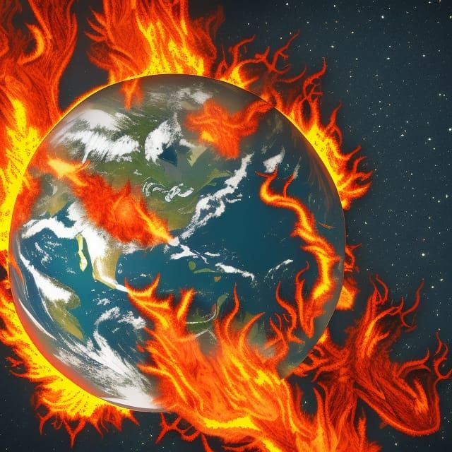 some people just want to watch the world burn - AI Generated Artwork ...