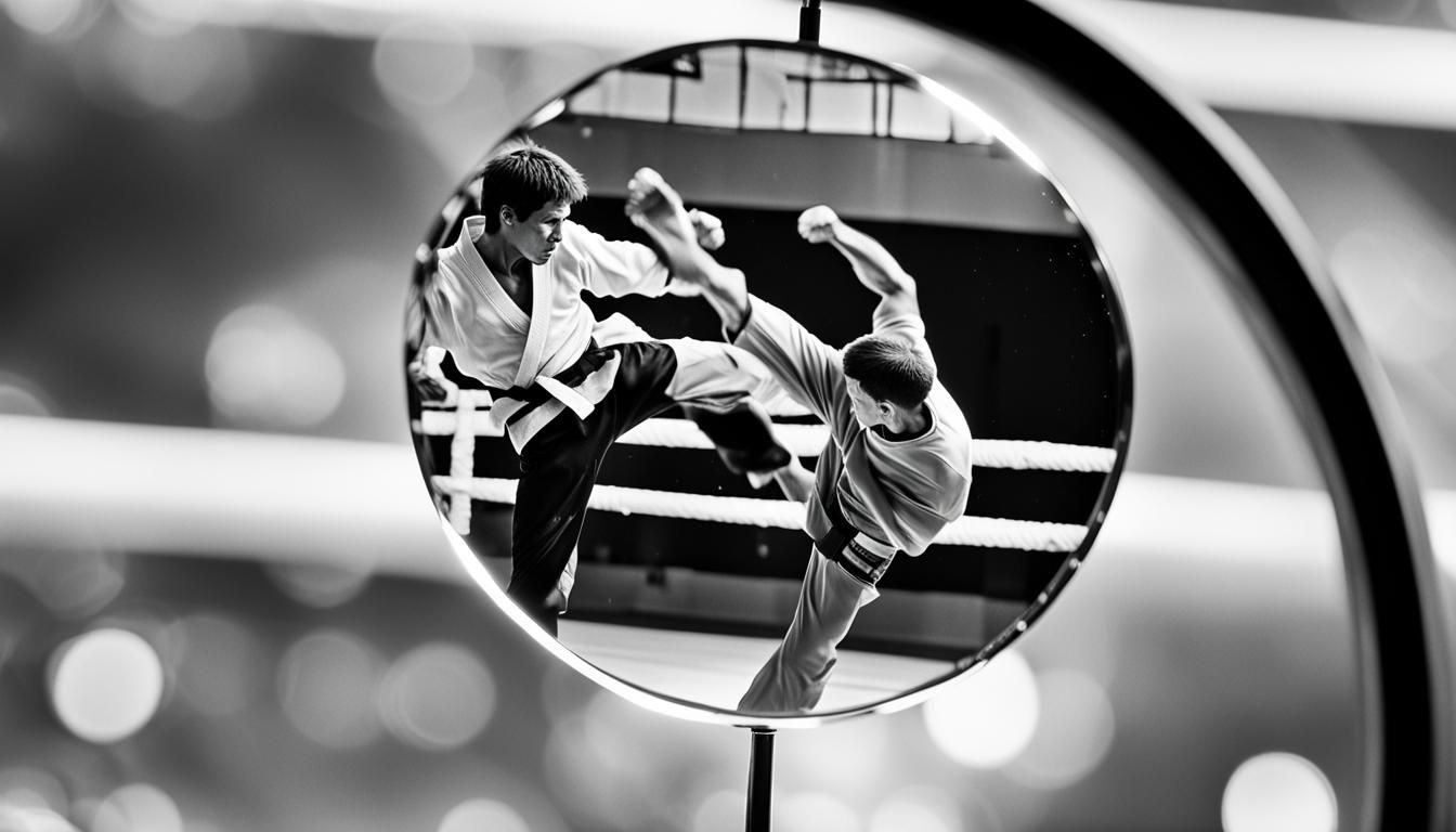 Fighter in the mirror - AI Generated Artwork - NightCafe Creator