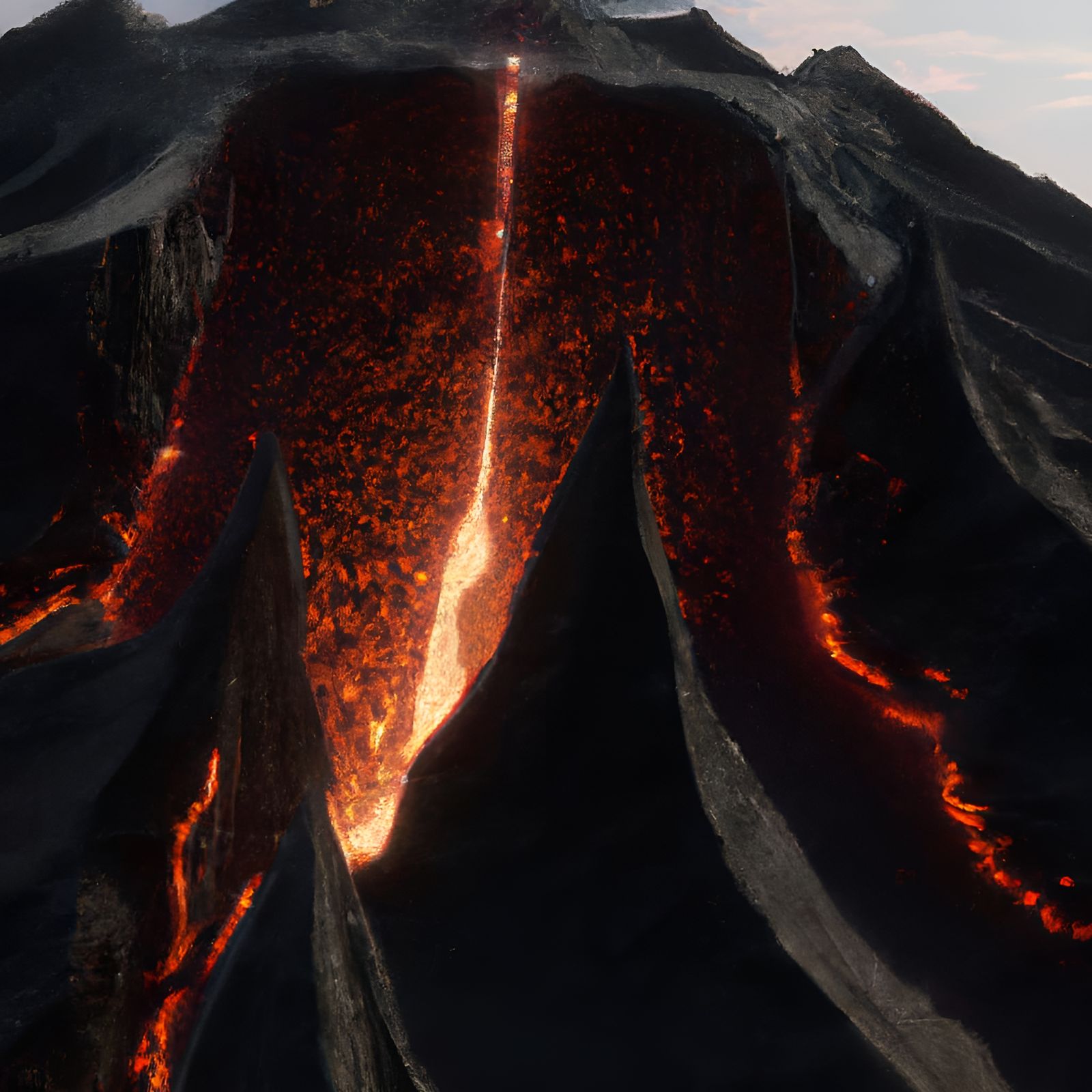 Hi people and I’m back with a bat volcano, intricately detailed 8K ...