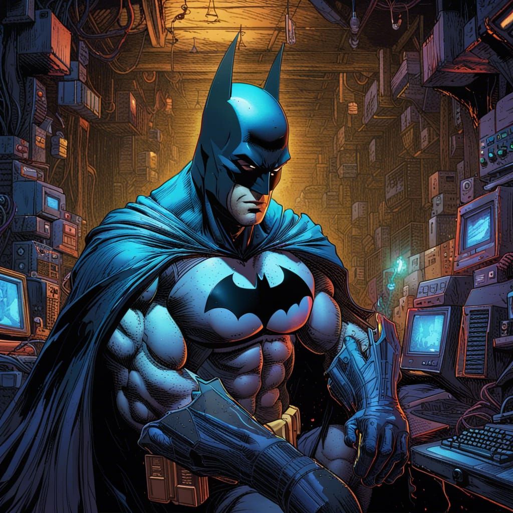 Detective Working Overtime - AI Generated Artwork - NightCafe Creator