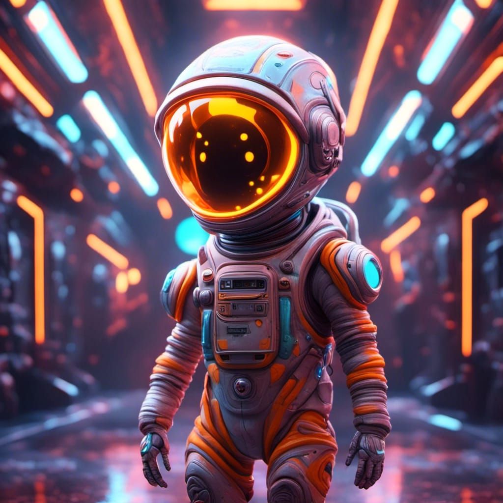 aliens in space - AI Generated Artwork - NightCafe Creator