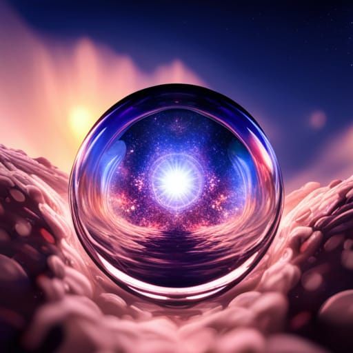 Abstract Orb - AI Generated Artwork - NightCafe Creator