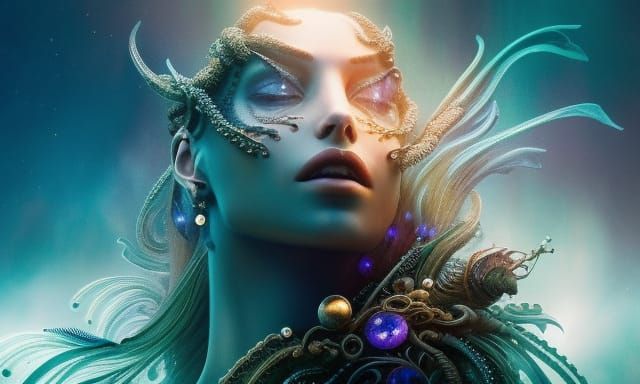 Some more attempts at making mermaids/sirens/sea-witches - AI Generated ...