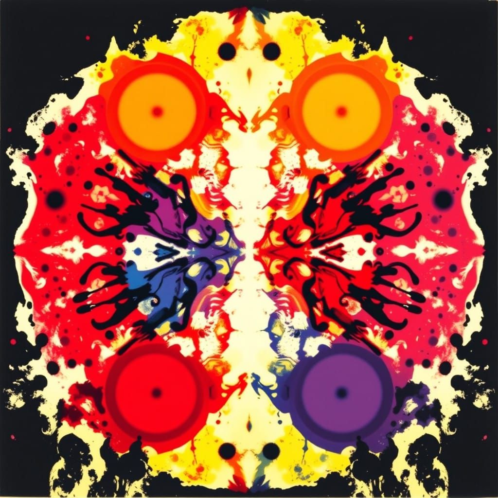 Abstract Cubist Masterpiece in Triadic Colors and ... - AI Art