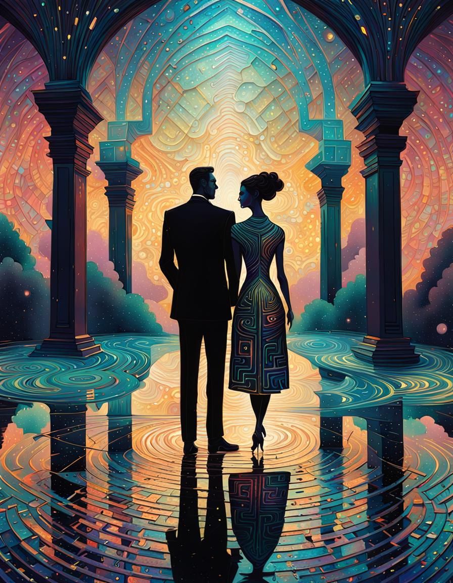 Reflective Style - AI Generated Artwork - NightCafe Creator