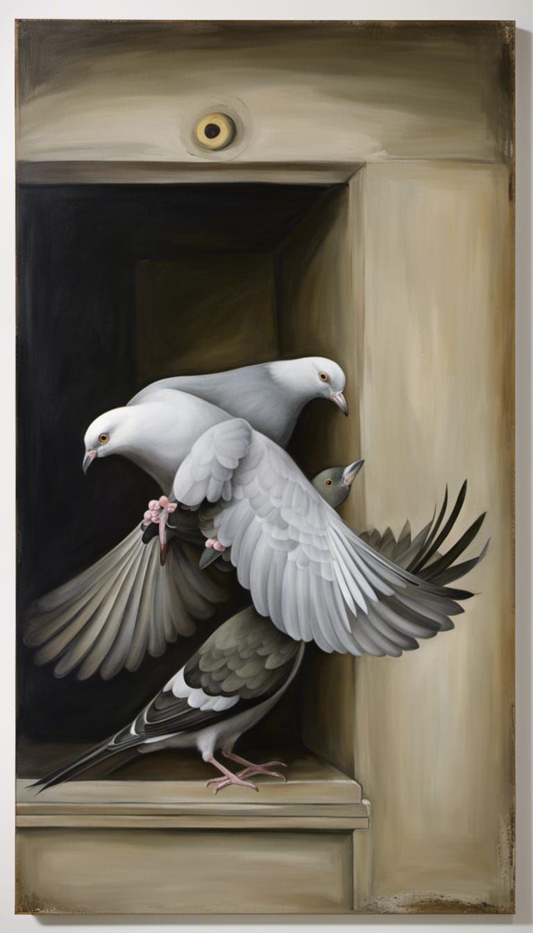 Plight of Pigeons - AI Generated Artwork - NightCafe Creator