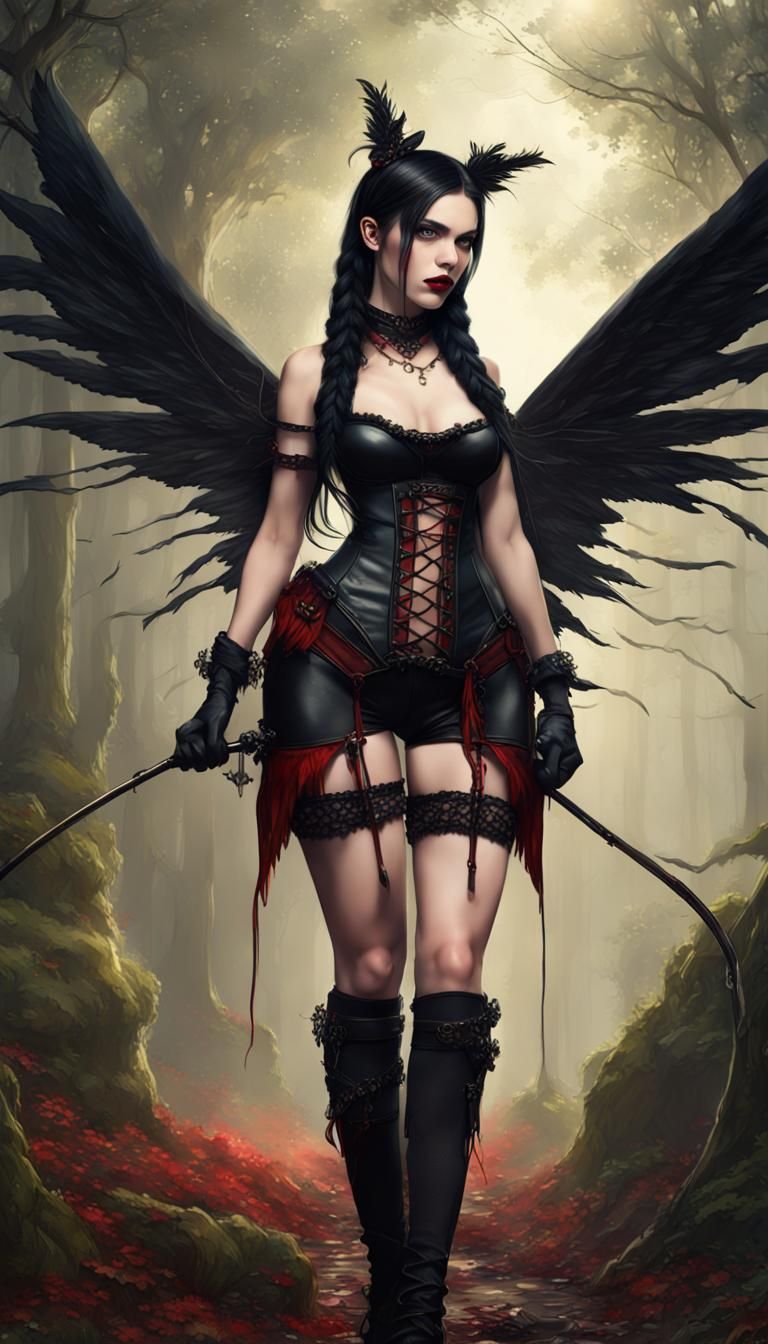 Wednesday Fae - AI Generated Artwork - NightCafe Creator