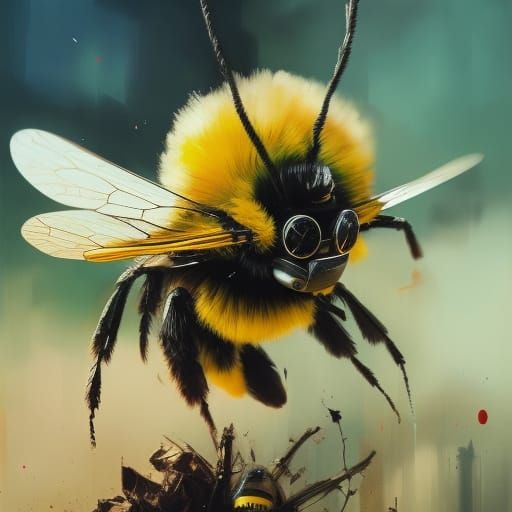 bumblebee - AI Generated Artwork - NightCafe Creator