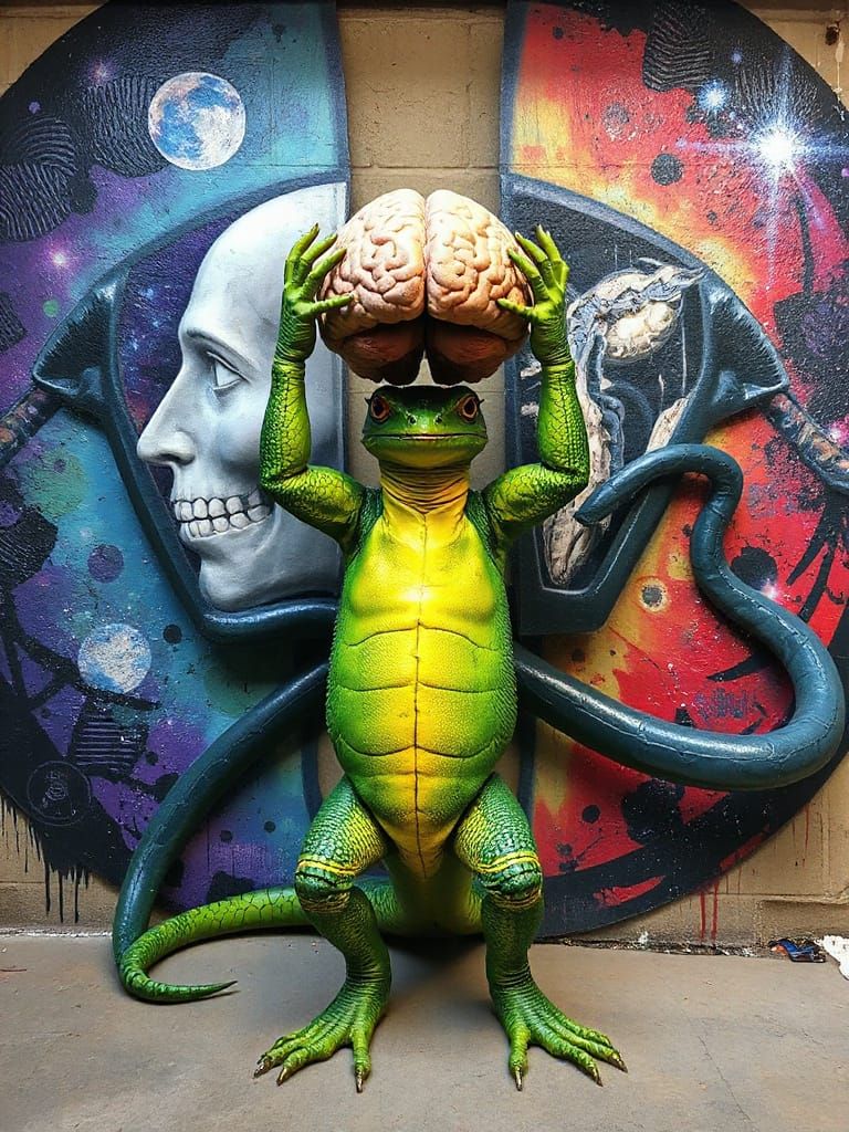 Lizard and brain 02 - Lizard and brain 02