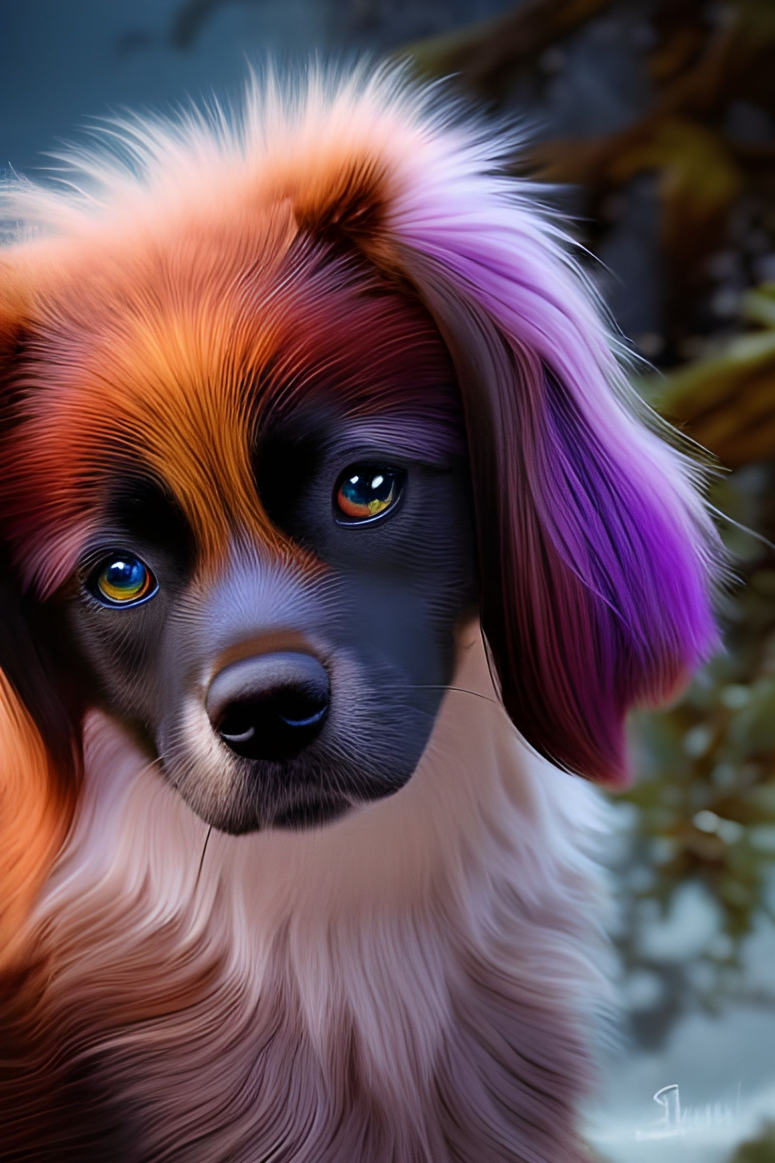 Dog - AI Generated Artwork - NightCafe Creator