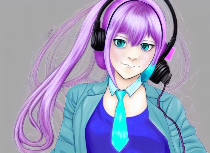 A Vocaloid - AI Generated Artwork - NightCafe Creator