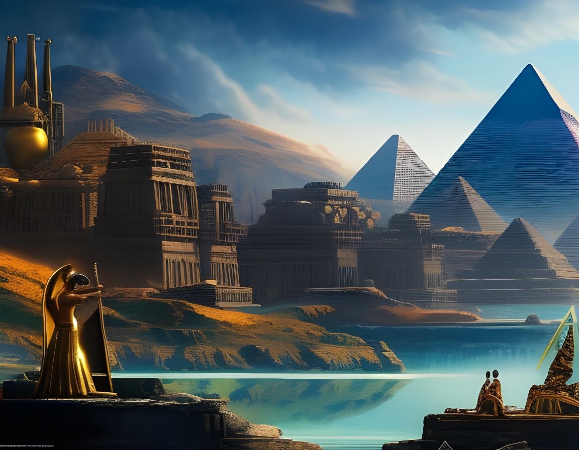 Pray for the Nile - AI Generated Artwork - NightCafe Creator