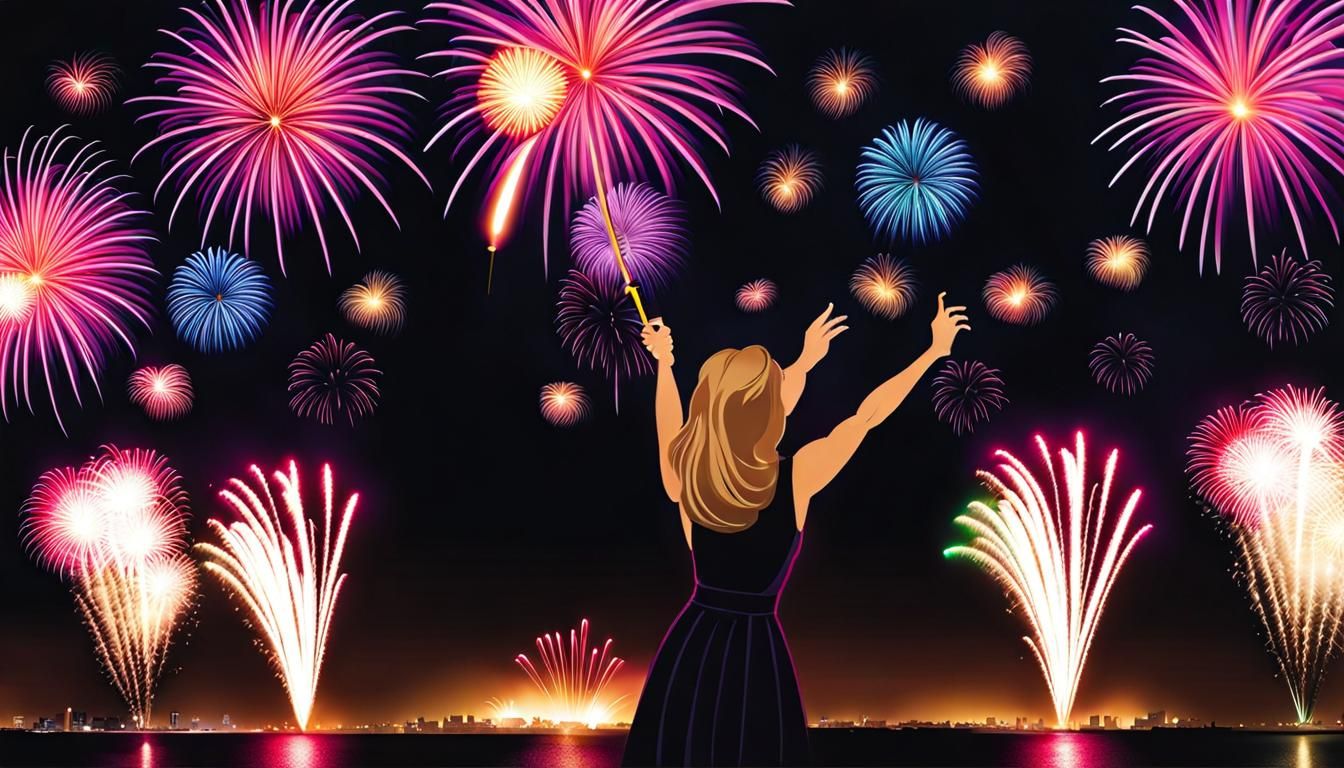 Fireworks Challenge! - AI Generated Artwork - NightCafe Creator