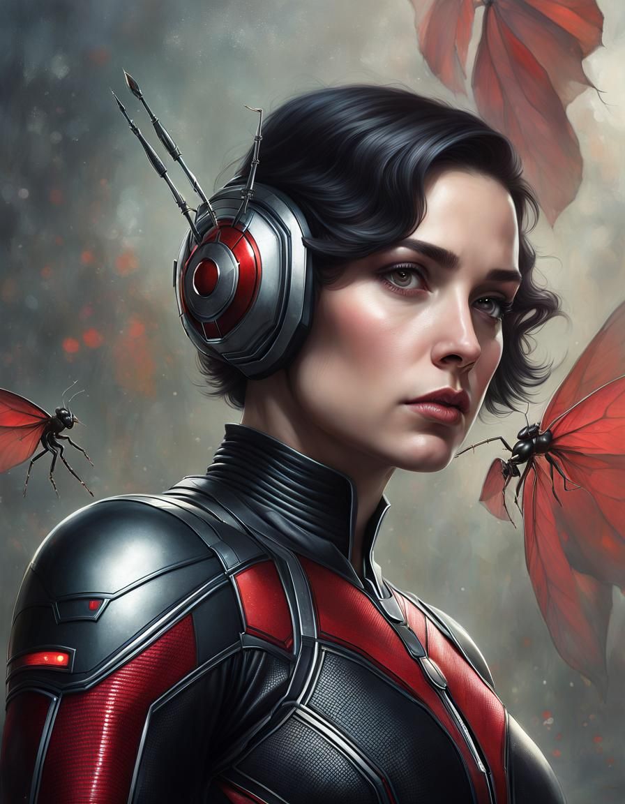 Ant-Woman - AI Generated Artwork - NightCafe Creator