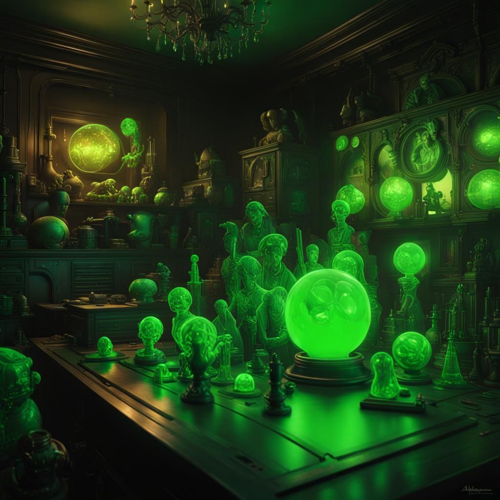 Green - AI Generated Artwork - NightCafe Creator