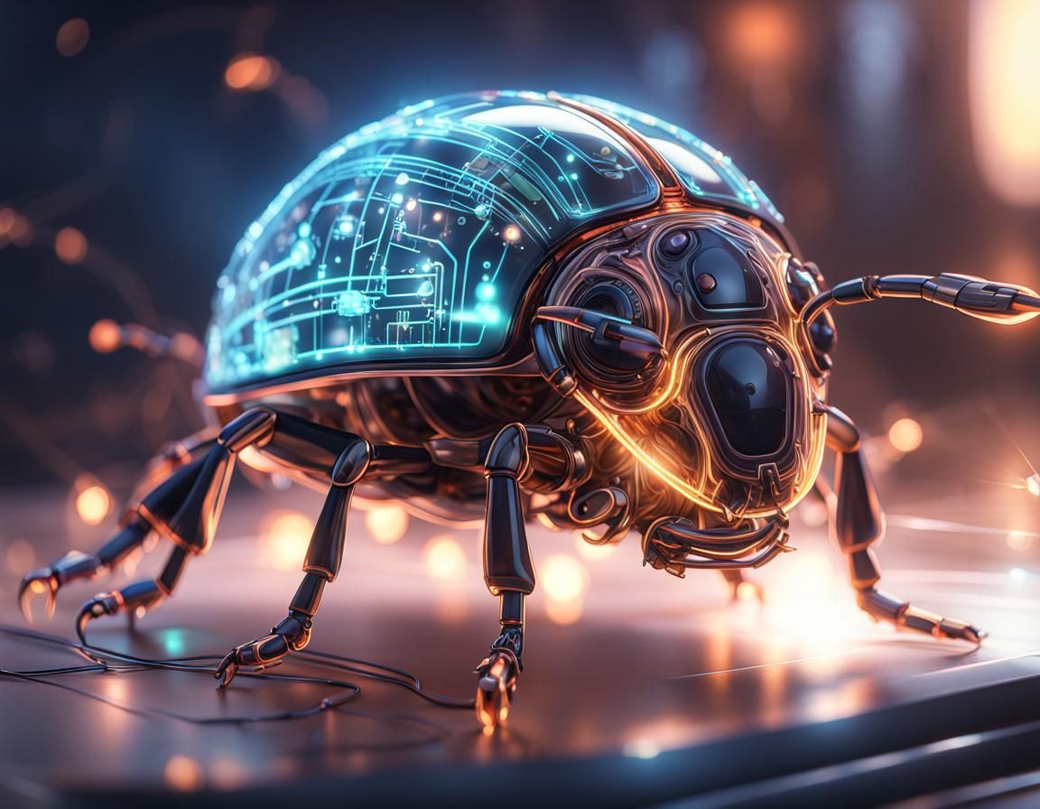 Computer Bug Series - AI Generated Artwork - NightCafe Creator