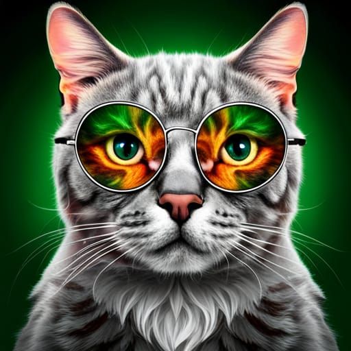 Funk Cat - AI Generated Artwork - NightCafe Creator
