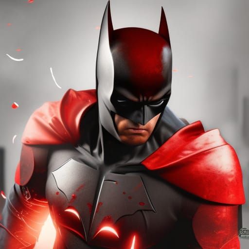 bloody batman - AI Generated Artwork - NightCafe Creator