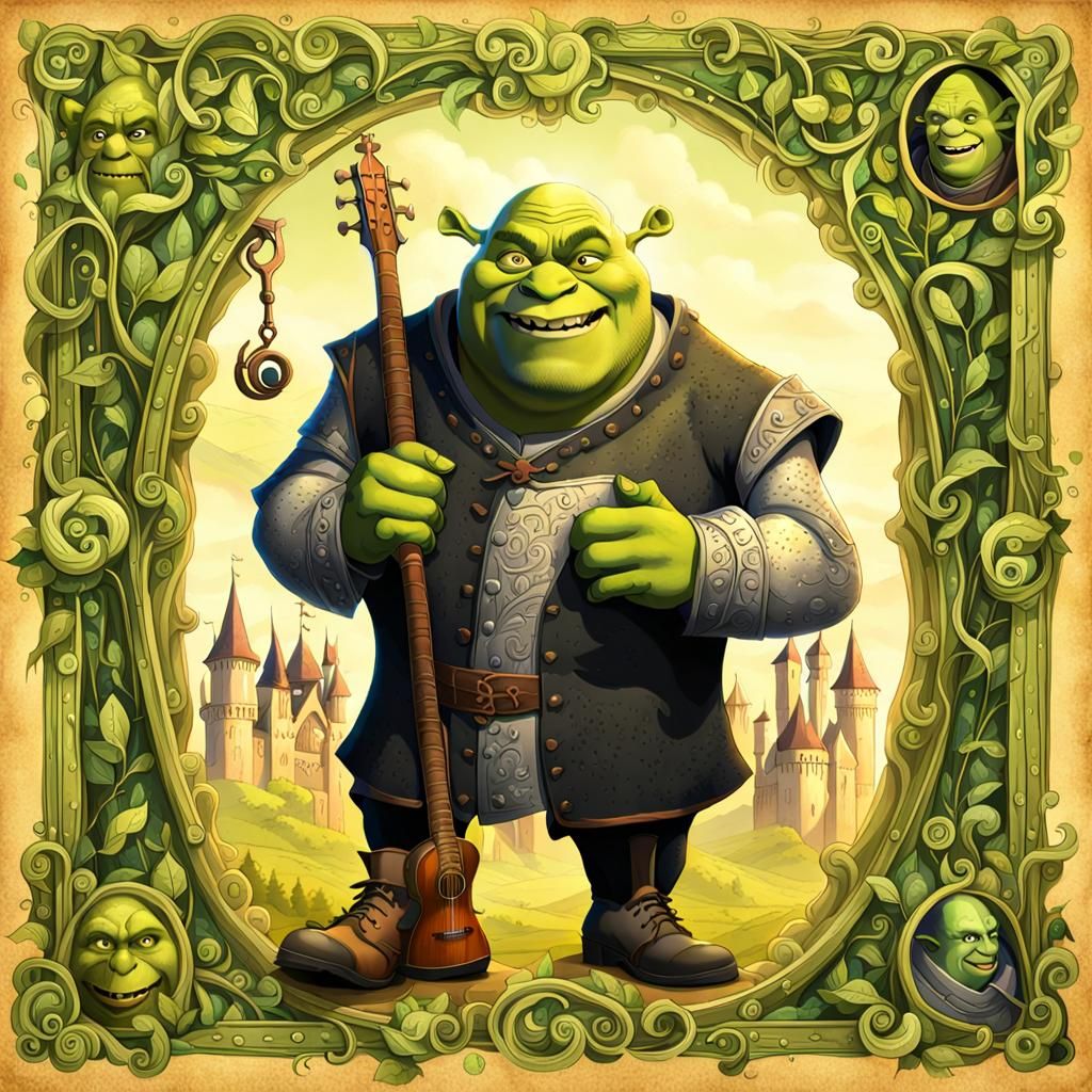 Shrek - AI Generated Artwork - NightCafe Creator