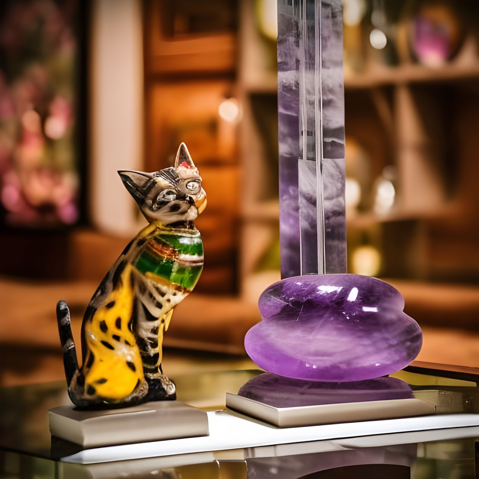 Crystals shop - AI Generated Artwork - NightCafe Creator