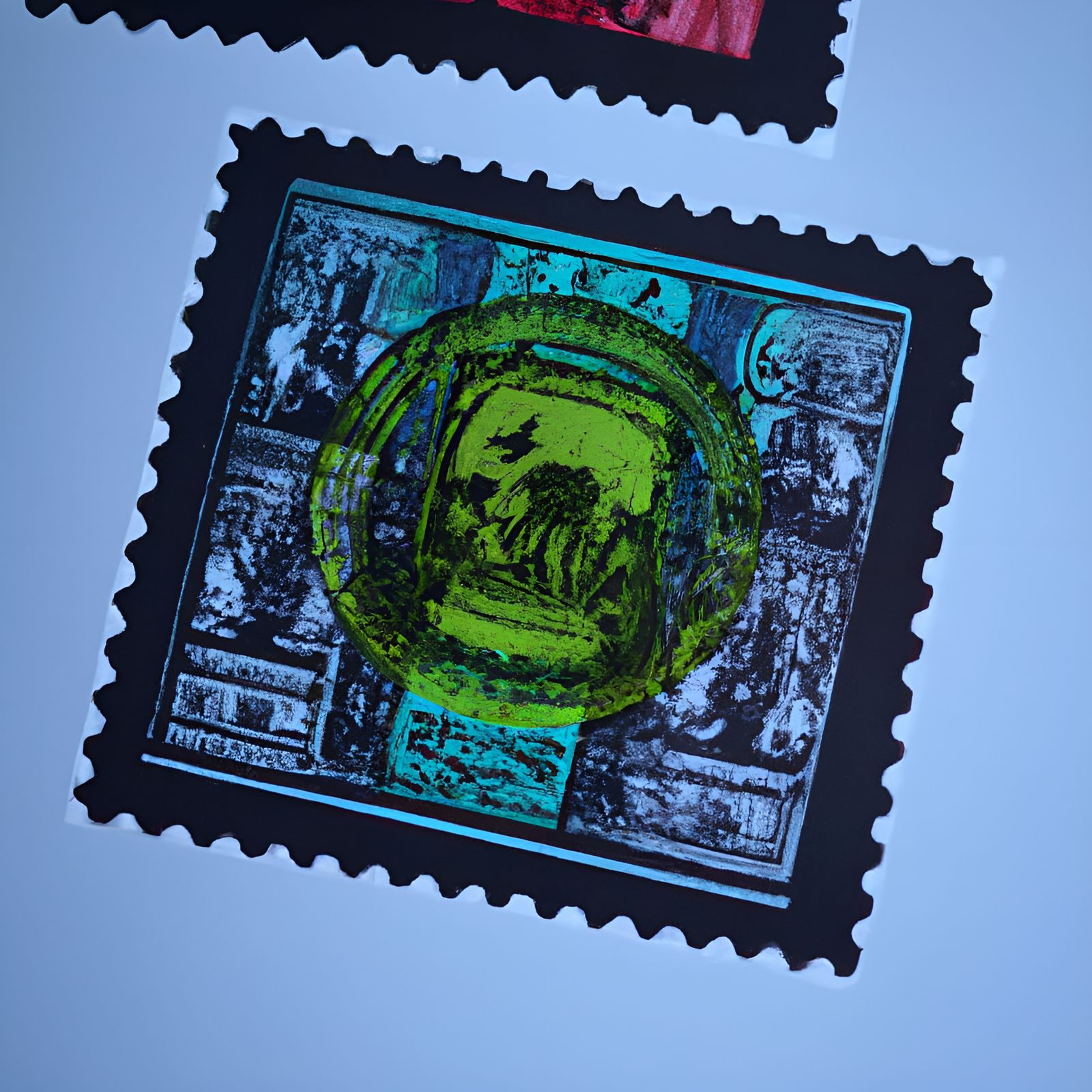 stamp - AI Generated Artwork - NightCafe Creator