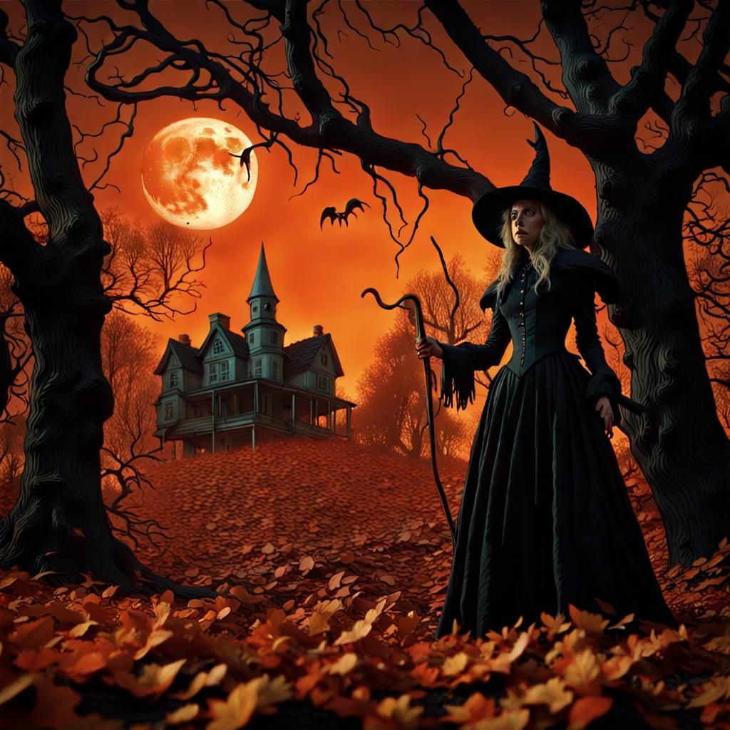 Happy Halloween - AI Generated Artwork - NightCafe Creator