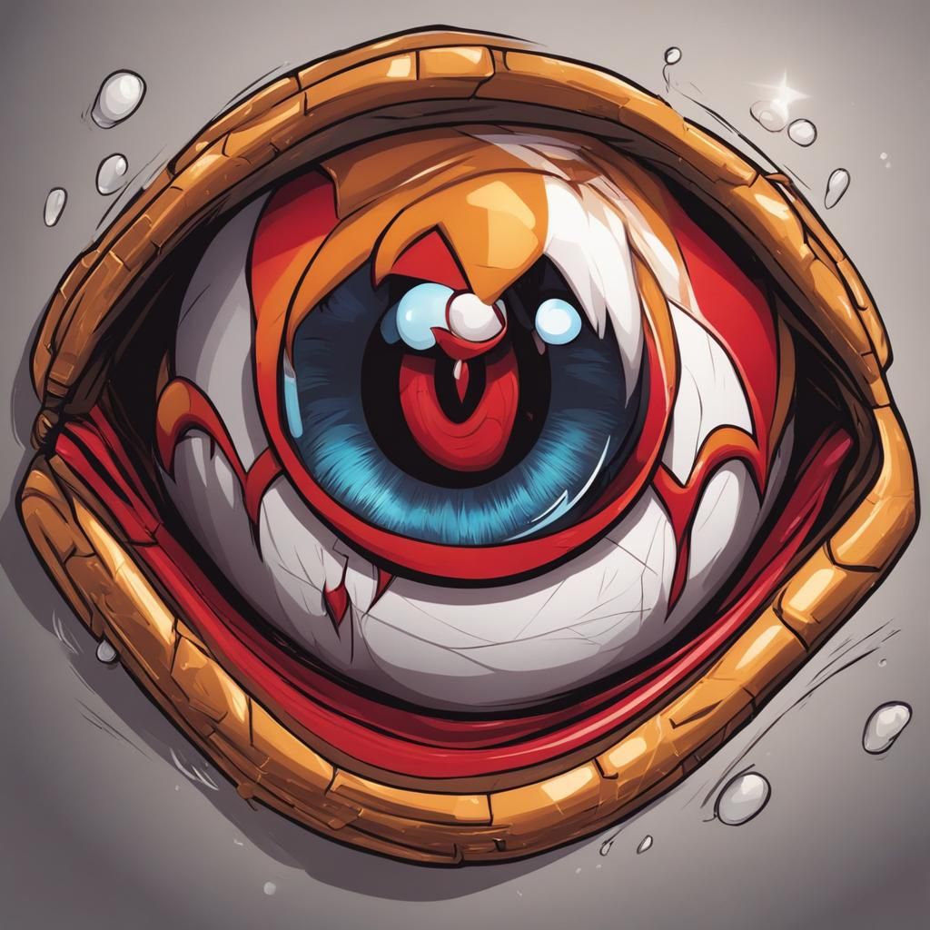 Pennywise Eye - AI Generated Artwork - NightCafe Creator