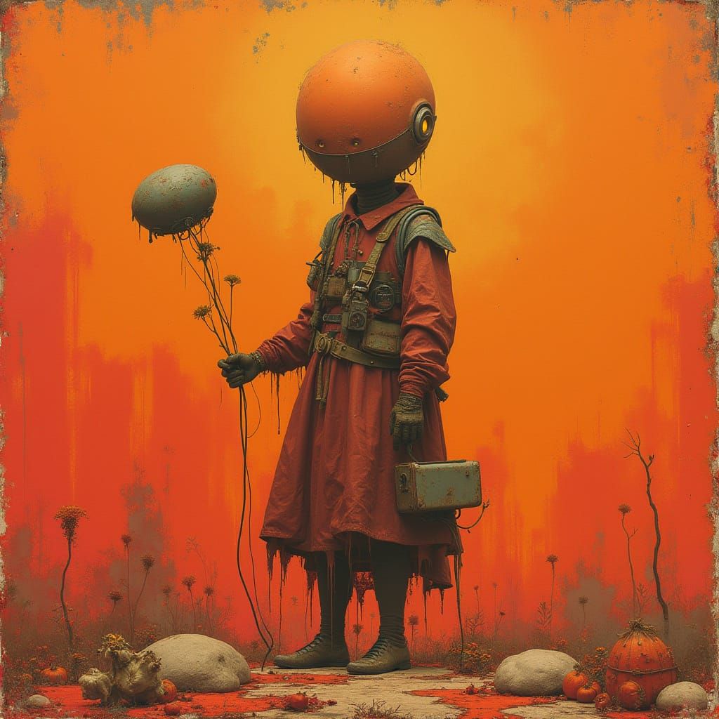 fondo color oxido - Worn Rust Background with Rough Texture...