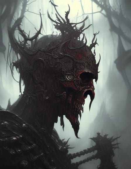 Corrupted Demon - AI Generated Artwork - NightCafe Creator