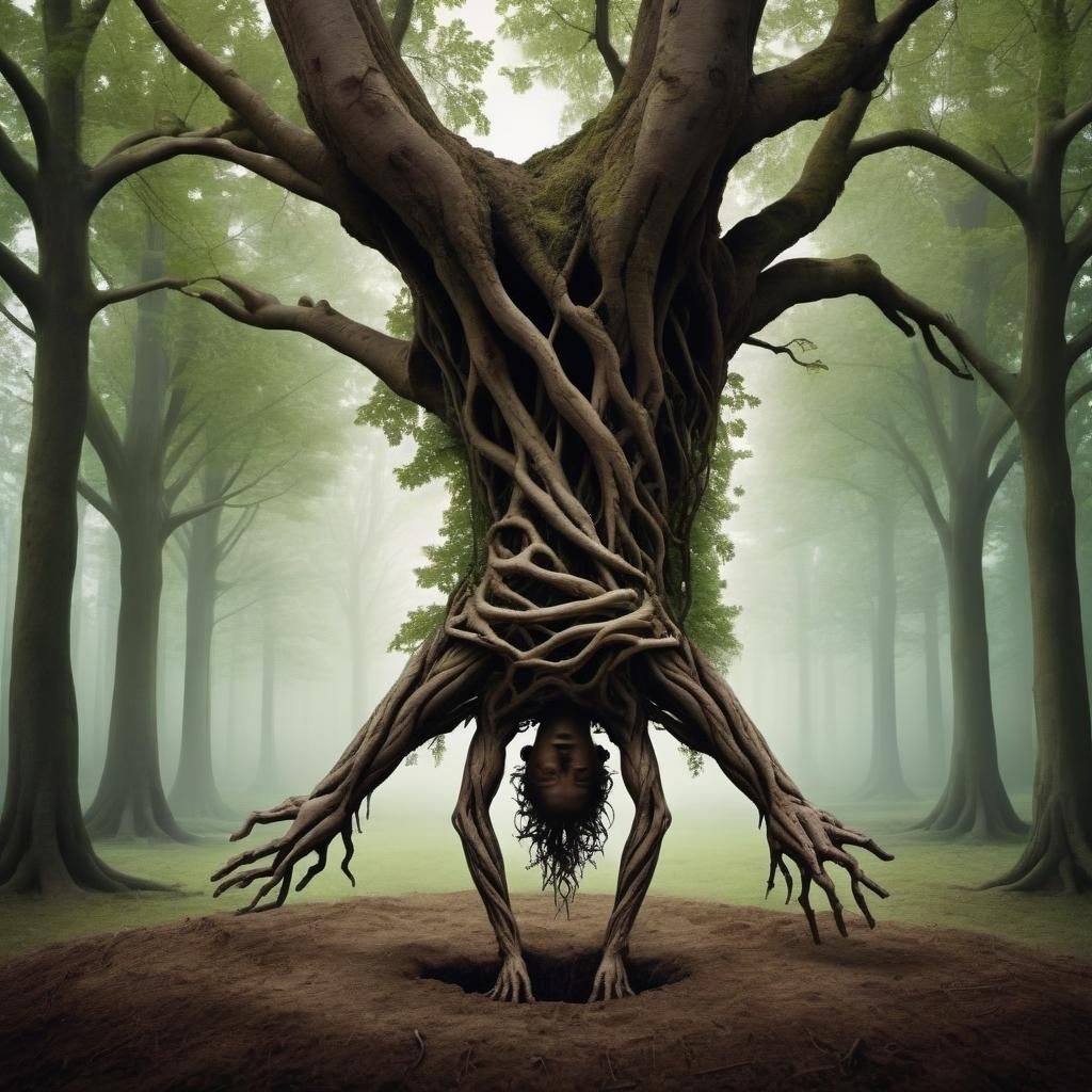 Humanitree 🌳 - AI Generated Artwork - NightCafe Creator