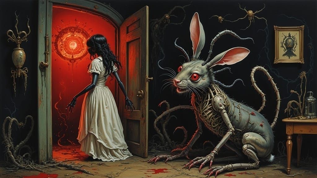 Nightmare At Night - Grotesque Nightmare in a Haunted Closet