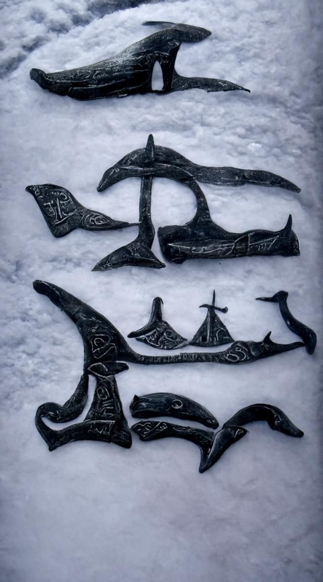 Whale Runes - AI Generated Artwork - NightCafe Creator