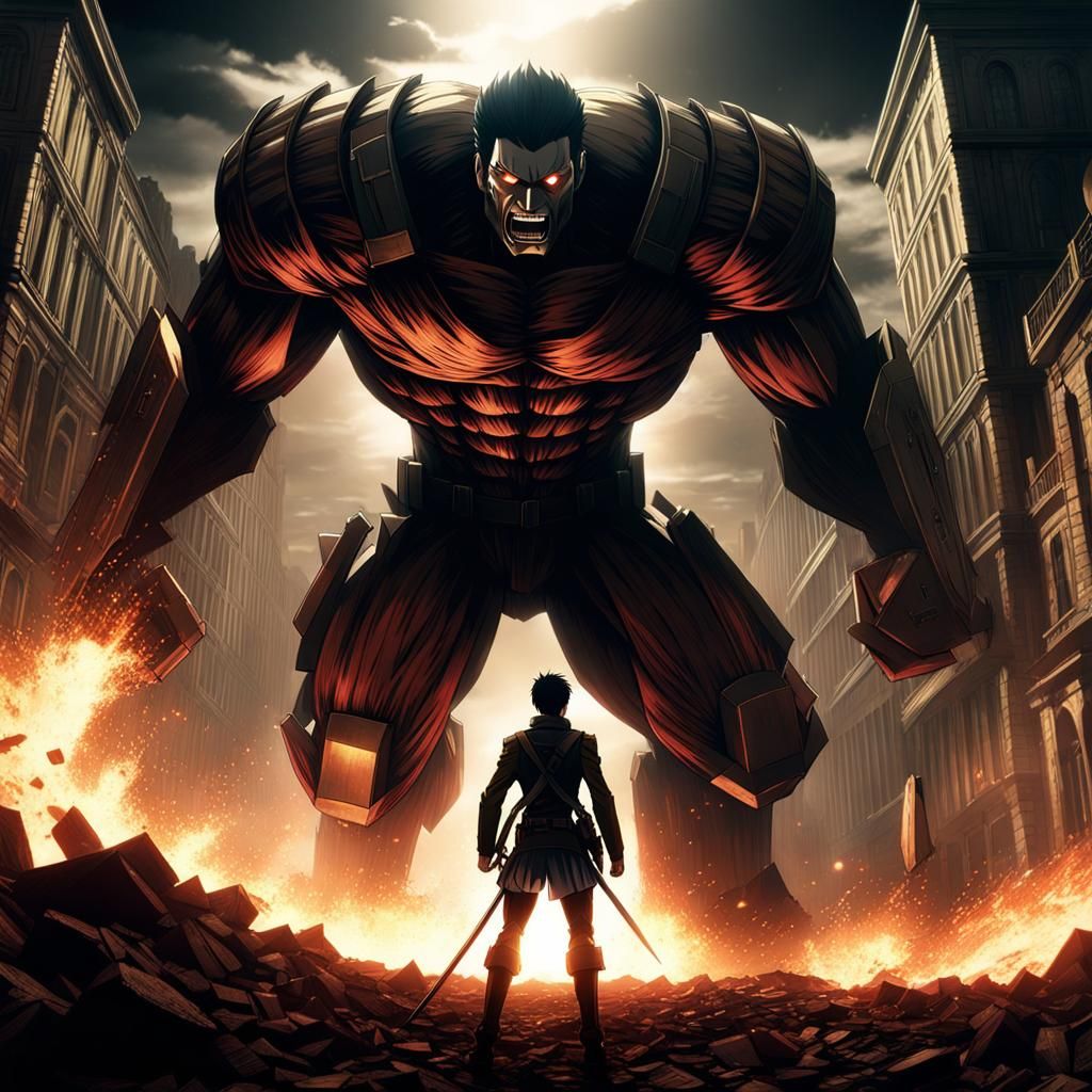 Attack On Titan - AI Generated Artwork - NightCafe Creator