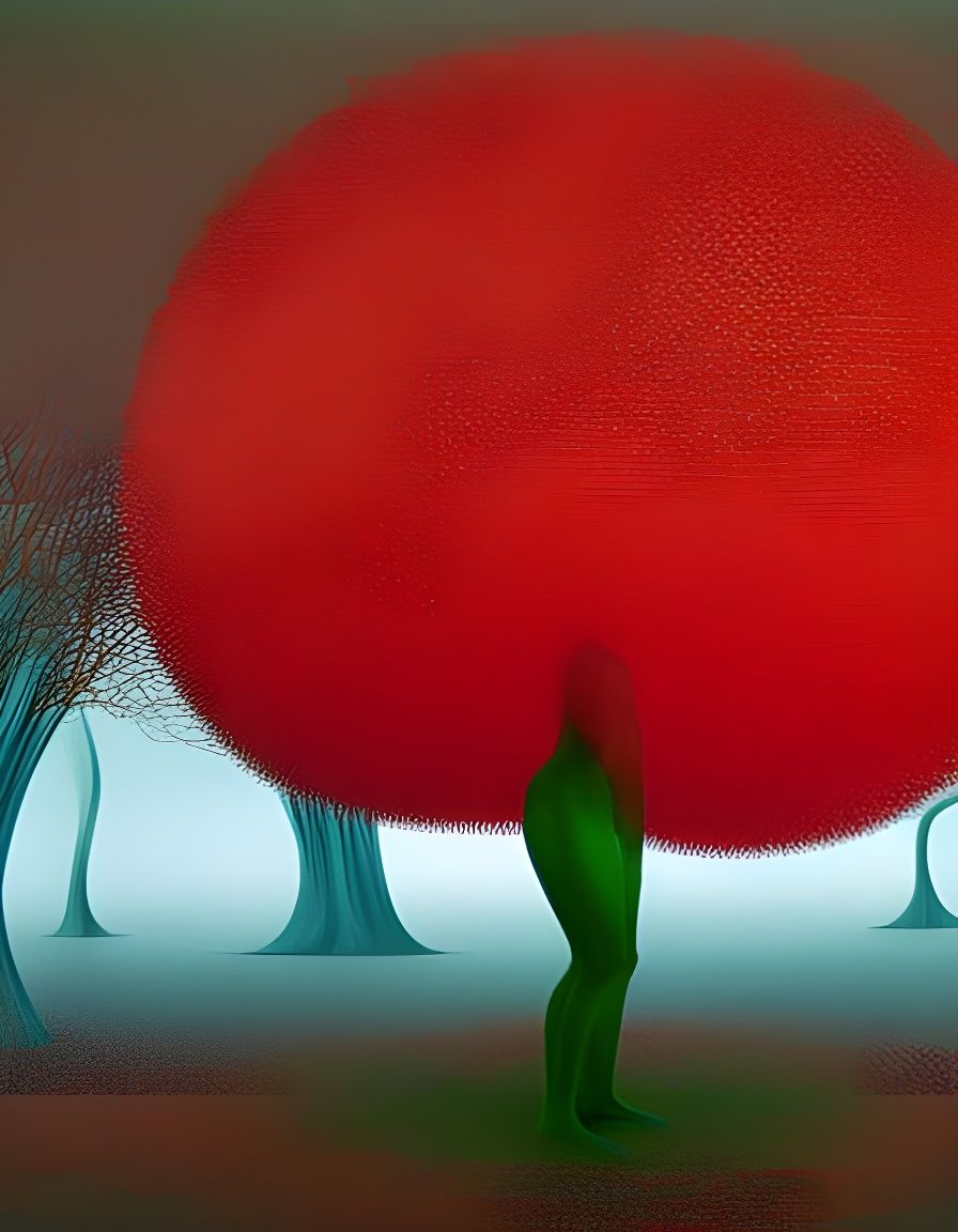 Exploding Cherry Tree - AI Generated Artwork - NightCafe Creator