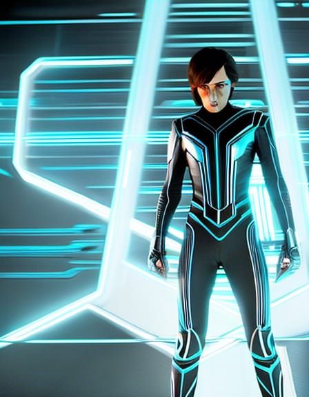 TRON - AI Generated Artwork - NightCafe Creator