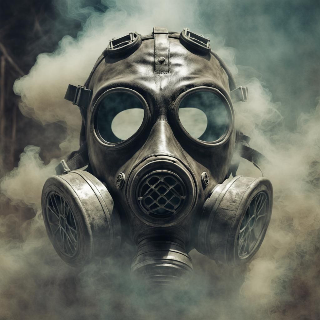Gas Mask - AI Generated Artwork - NightCafe Creator