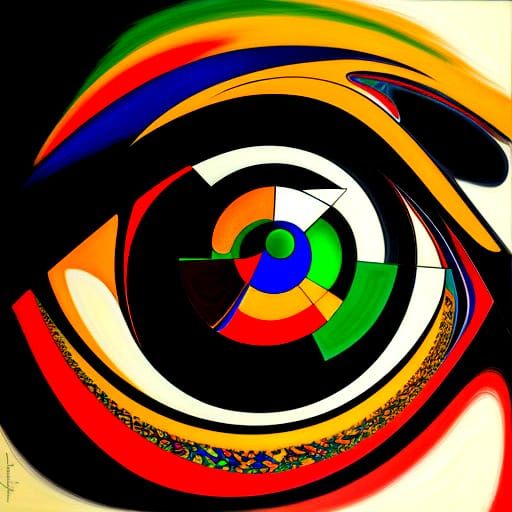 Painted, Colored, Modernist, Abstract, Cubist, Dada, Surrealist ...