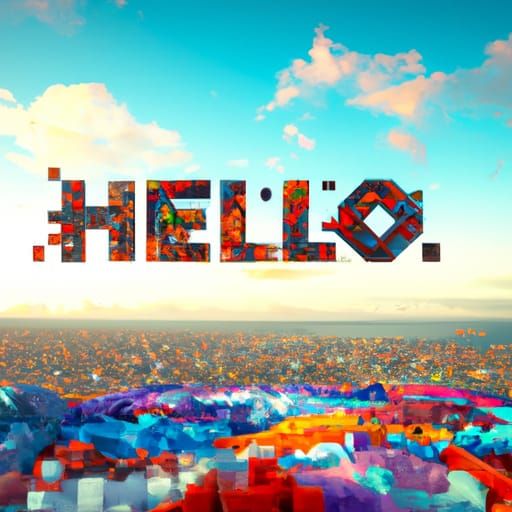 Hello! - AI Generated Artwork - NightCafe Creator