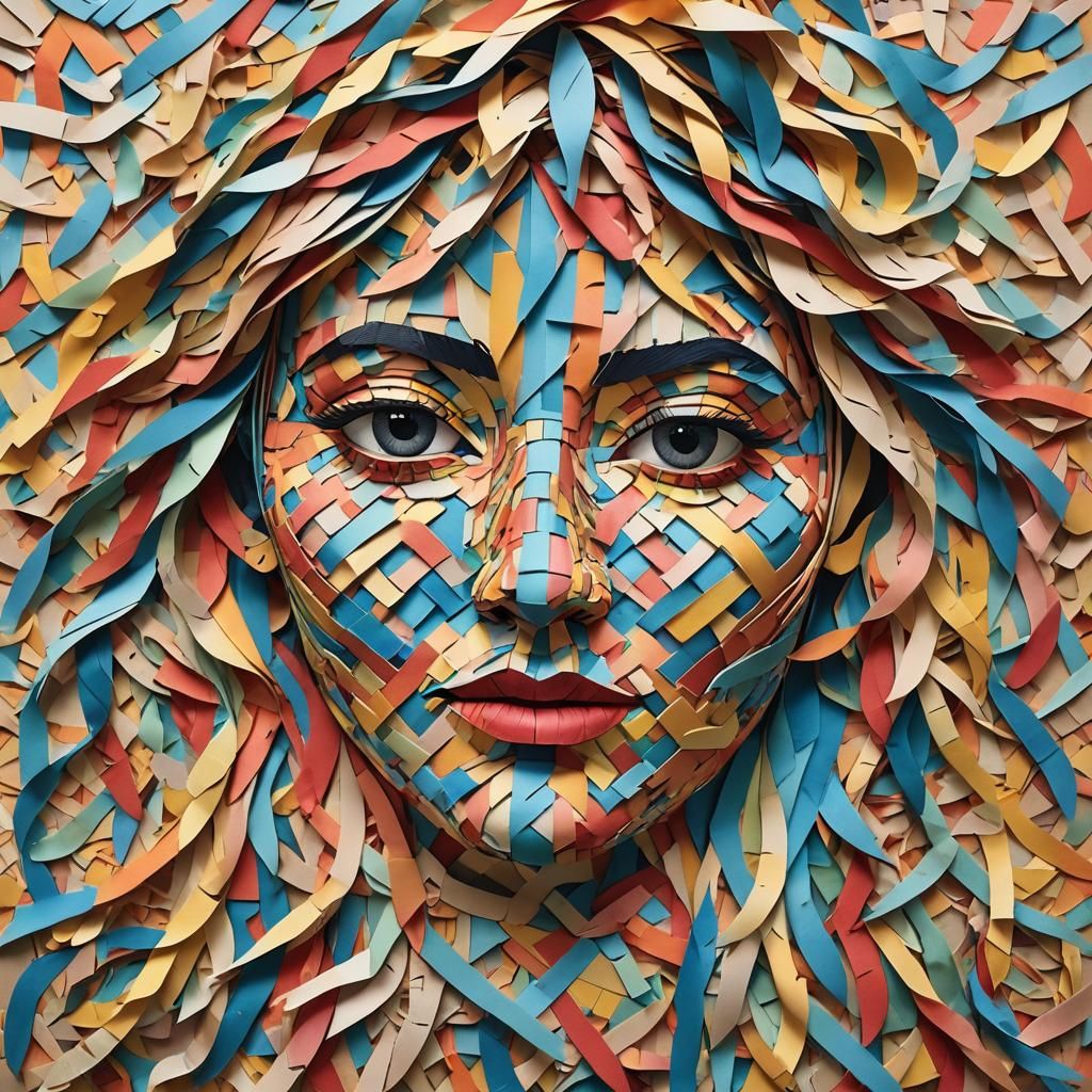 Paper Faced - AI Generated Artwork - NightCafe Creator
