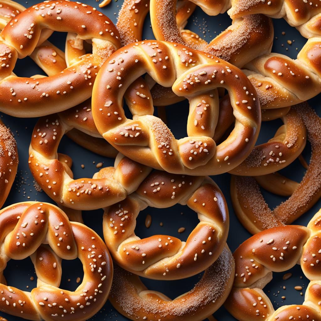 Soft Pretzels - AI Generated Artwork - NightCafe Creator