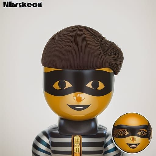 Mythical Robber Emoji - AI Generated Artwork - NightCafe Creator