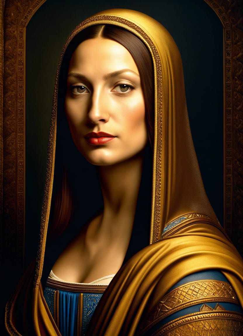 Renaissance Lady V - AI Generated Artwork - NightCafe Creator