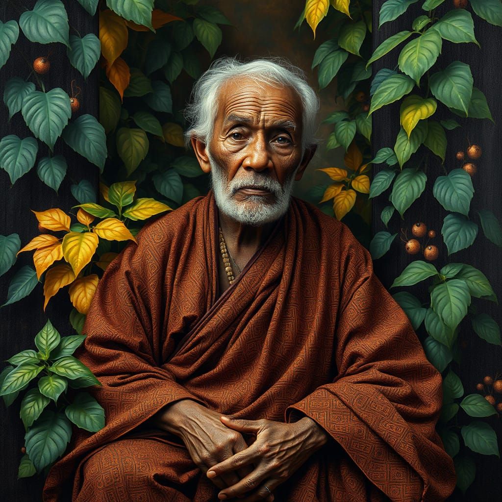 Wisdom Embodied in Nature - AI Art