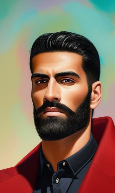 Mr. Beard - AI Generated Artwork - NightCafe Creator
