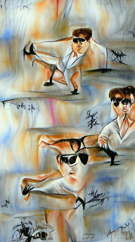 Tom Cruise’s Risky Business dance scene sunglasses - AI Generated ...