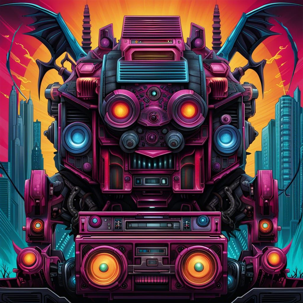 Evil Music - AI Generated Artwork - NightCafe Creator