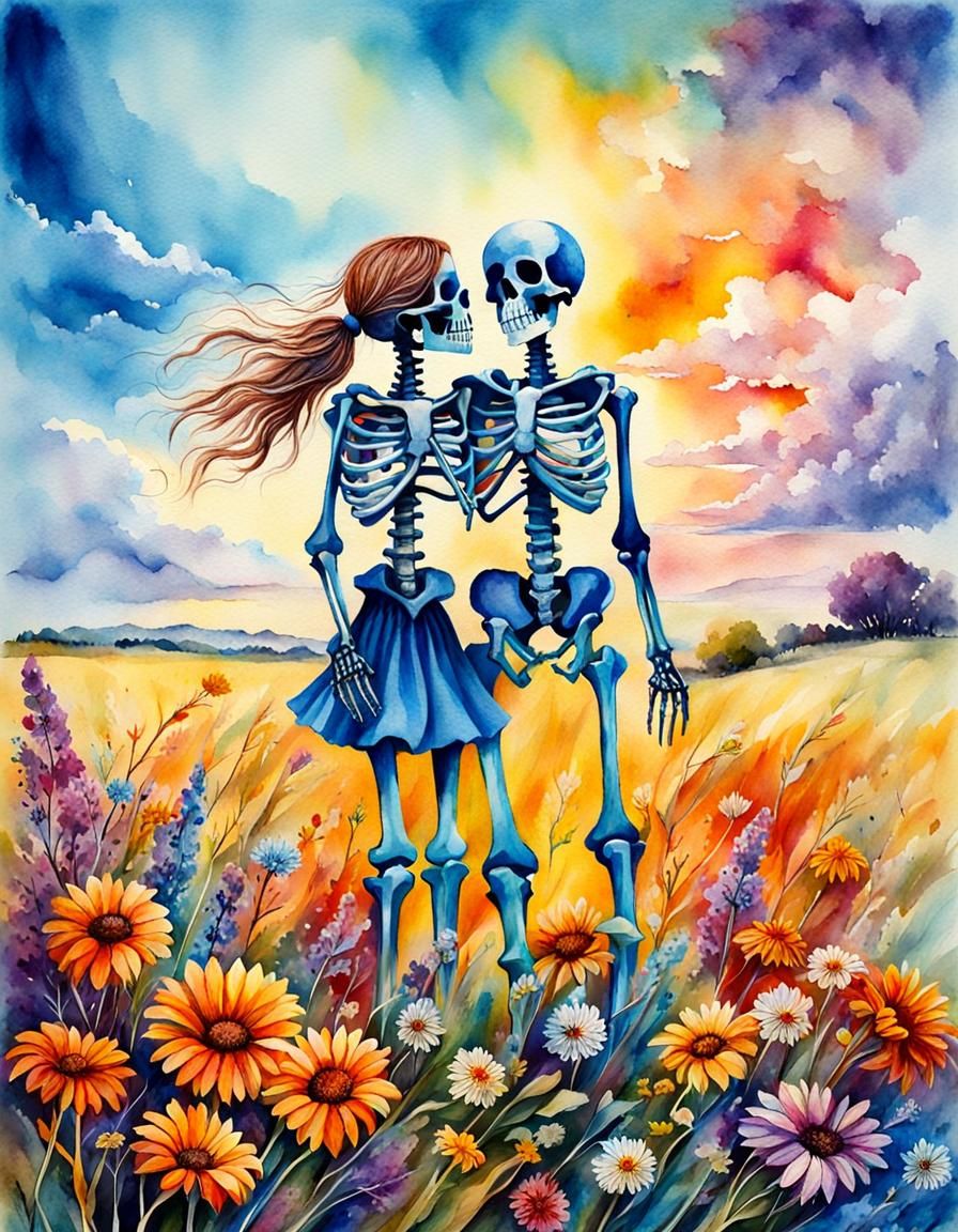 Together until the end - AI Generated Artwork - NightCafe Creator