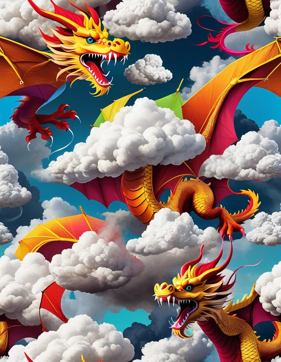 Smoke Dragon - AI Generated Artwork - NightCafe Creator