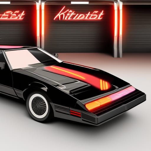 1980s KITT vehicle from Knight Rider - AI Generated Artwork - NightCafe ...