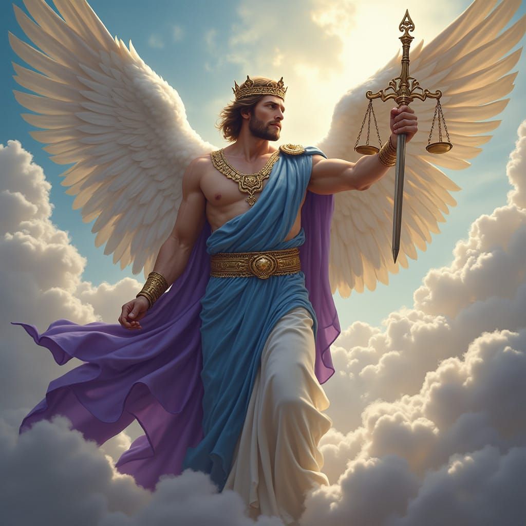 ARCHANGEL RAGUEL ANGEL OF KARMA - Majestic Angel of Justice ...